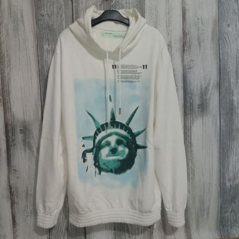 Jual Hoodie | OFF WHITE LIBERTY | Shopee Indonesia