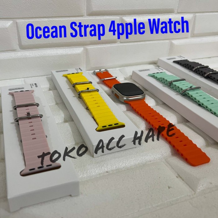 Jual (TIDAK TERMASUK JAM) STAP SMARTWATCH OCEAN STRAP For Watch ULTRA ...