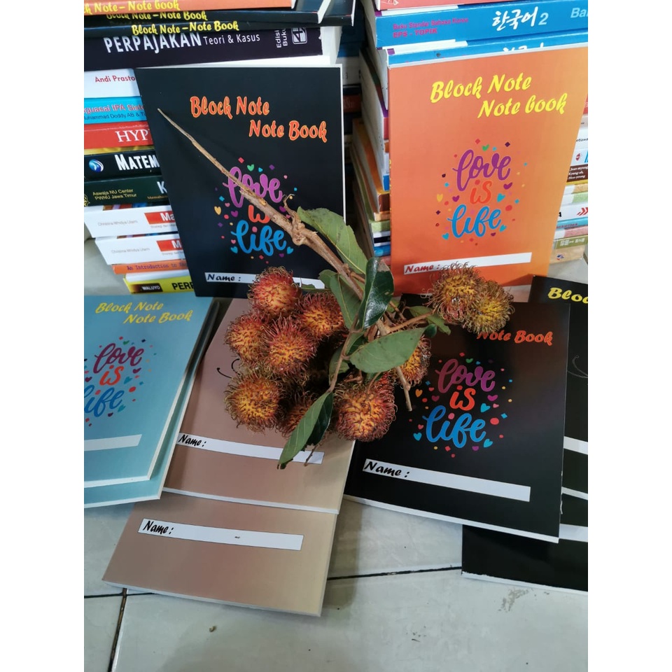 Jual BLOCK NOTE BLOCKNOTE NOTE BOOK NOTEBOOK MEMO NOTES BUKU CATATAN ...