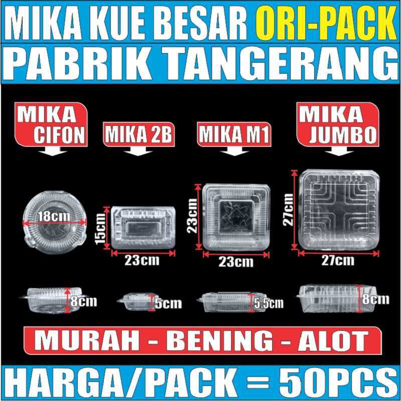 Jual Mika Kue Besar Jumbo Bolu / Besar M1 / Chiffon Sifon / Mika uk 2 ...