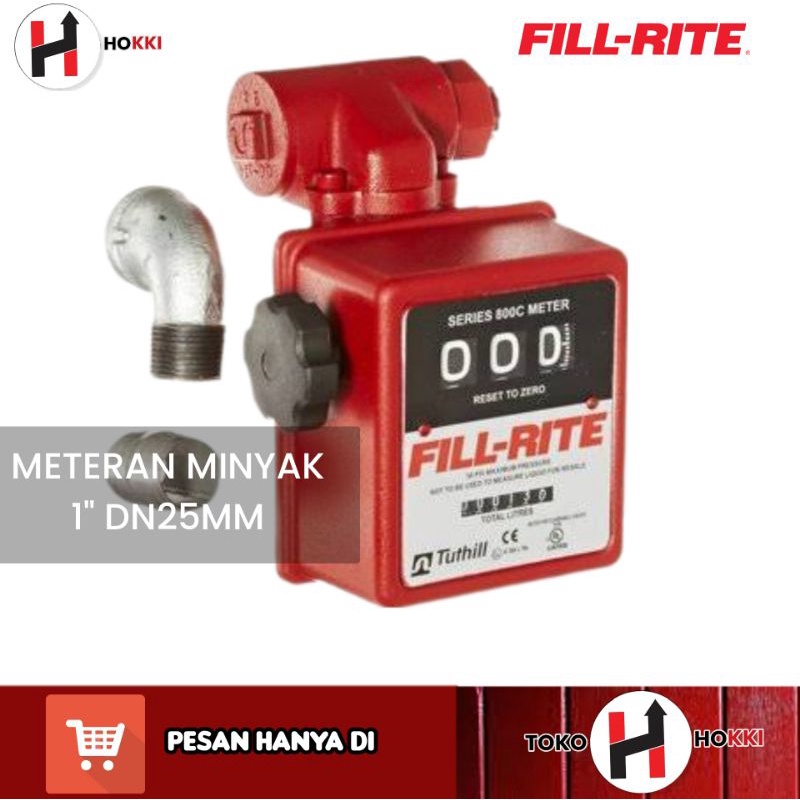 Jual FLOW METER FILL RITE TUTHIL 1 INCH - FLOW METER FILL RITE MODEL ...