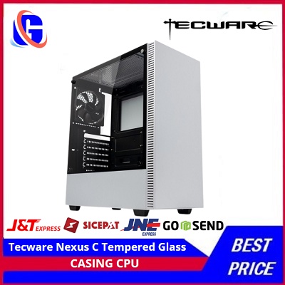 Jual Tecware Nexus C Tempered Glass Minimalist Mid Tower Chassis ...