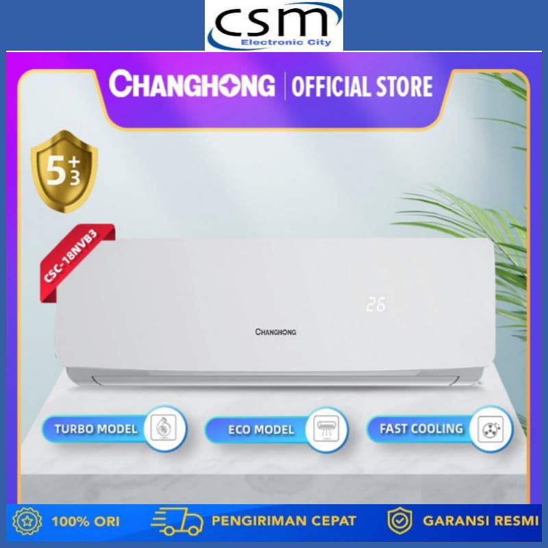 Jual AC CHANGHONG 2 PK CSC-18NVB2 R32 [INDOOR+OUTDOOR UNIT ONLY ...