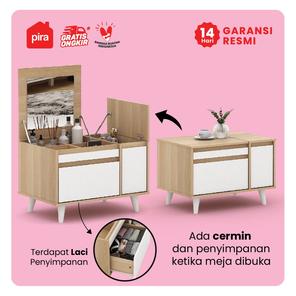 Jual Pira Metropolis OX - Fuji CTDS60 Meja Rias / Meja Samping / Meja ...