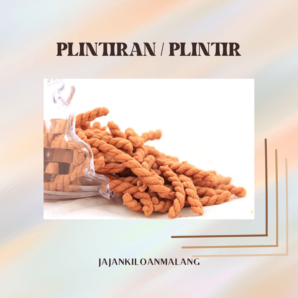 Jual SNACK KILOAN PLINTIR PLINTIRAN ORI MURAH 250GR 500GR | Shopee ...