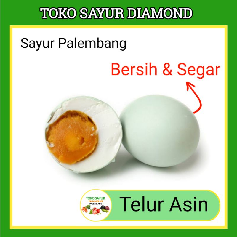 Jual Telur Asin Per Butir Telor - Diamond Palembang | Shopee Indonesia