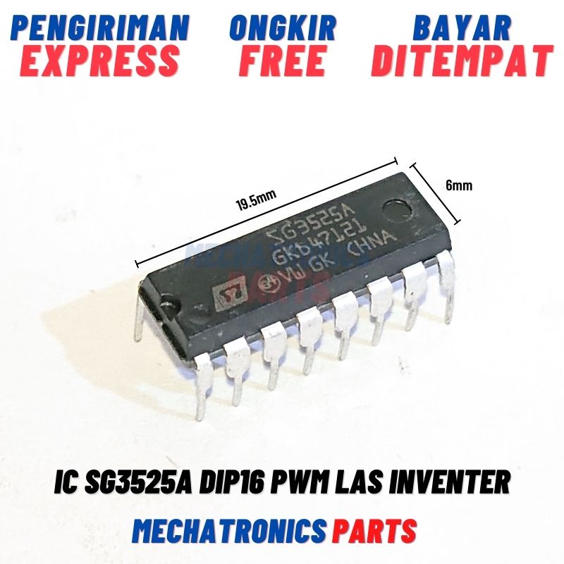 Jual IC SG3525A DIP16 PWM Las Inventer Persamaan KA3525A KA 3525 KA3525 ...