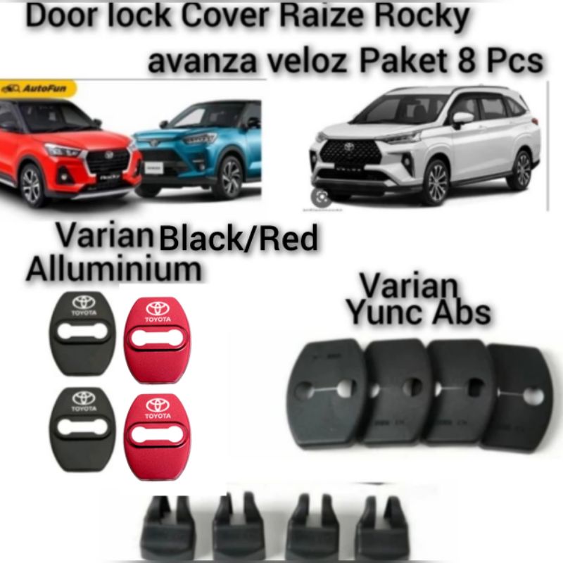 Jual Door lock cover arm cover toyota raize rocky avanza veloz 2022 ...