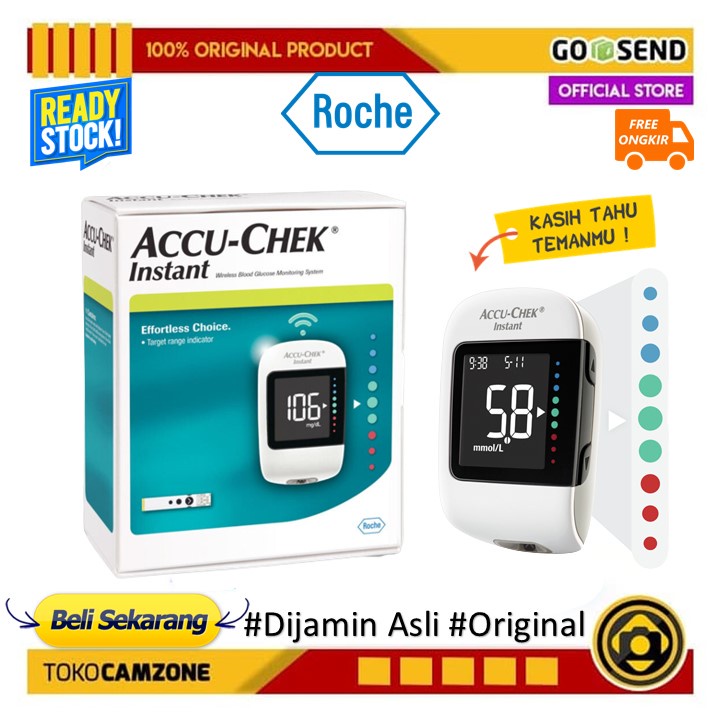 Jual Roche ACCU Chek Instant meter | Shopee Indonesia