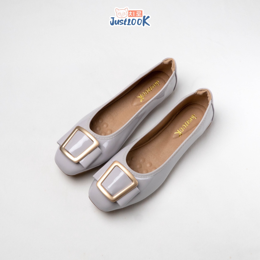 Jual JustLook Joyce Flatshoes - Sandal Flatshoes Wanita Premium High ...