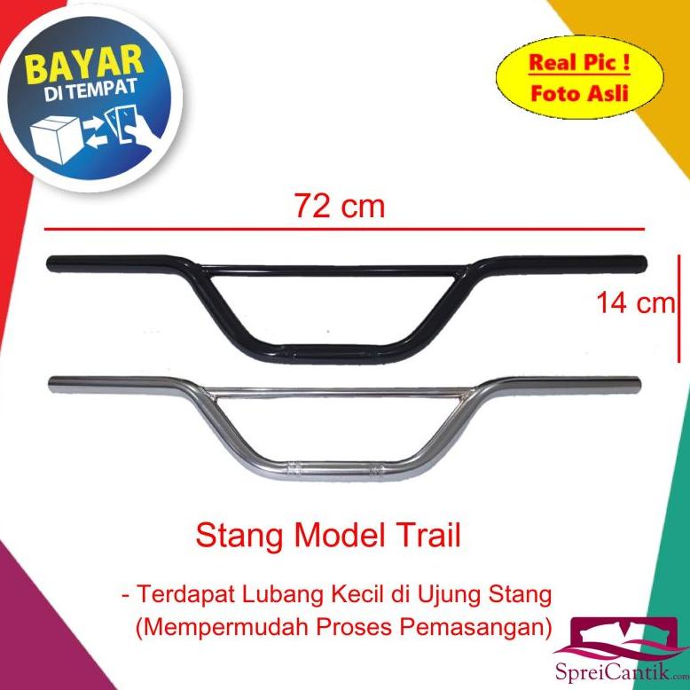 Jual CHTNQ [COD] Stang Variasi Motor TRAIL KLX - Universal Semua Motor ...