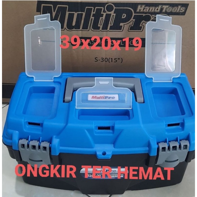 Jual MULTIPRO Toolbox 15 Inch Besar Tool Box Kit Tempat Kunci Perkakas ...