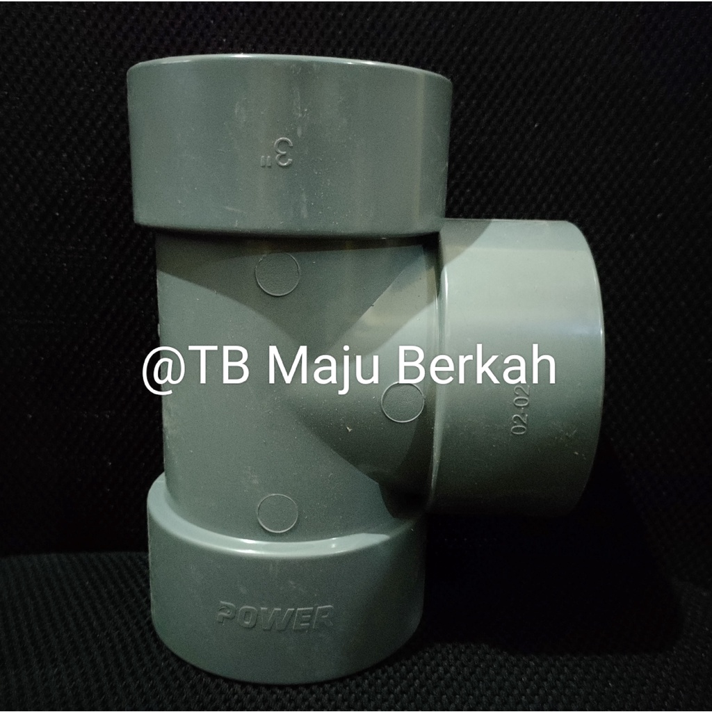 Jual Tee Polos Ukuran 3" D Merk Power (Tanpa Timbal) | Shopee Indonesia