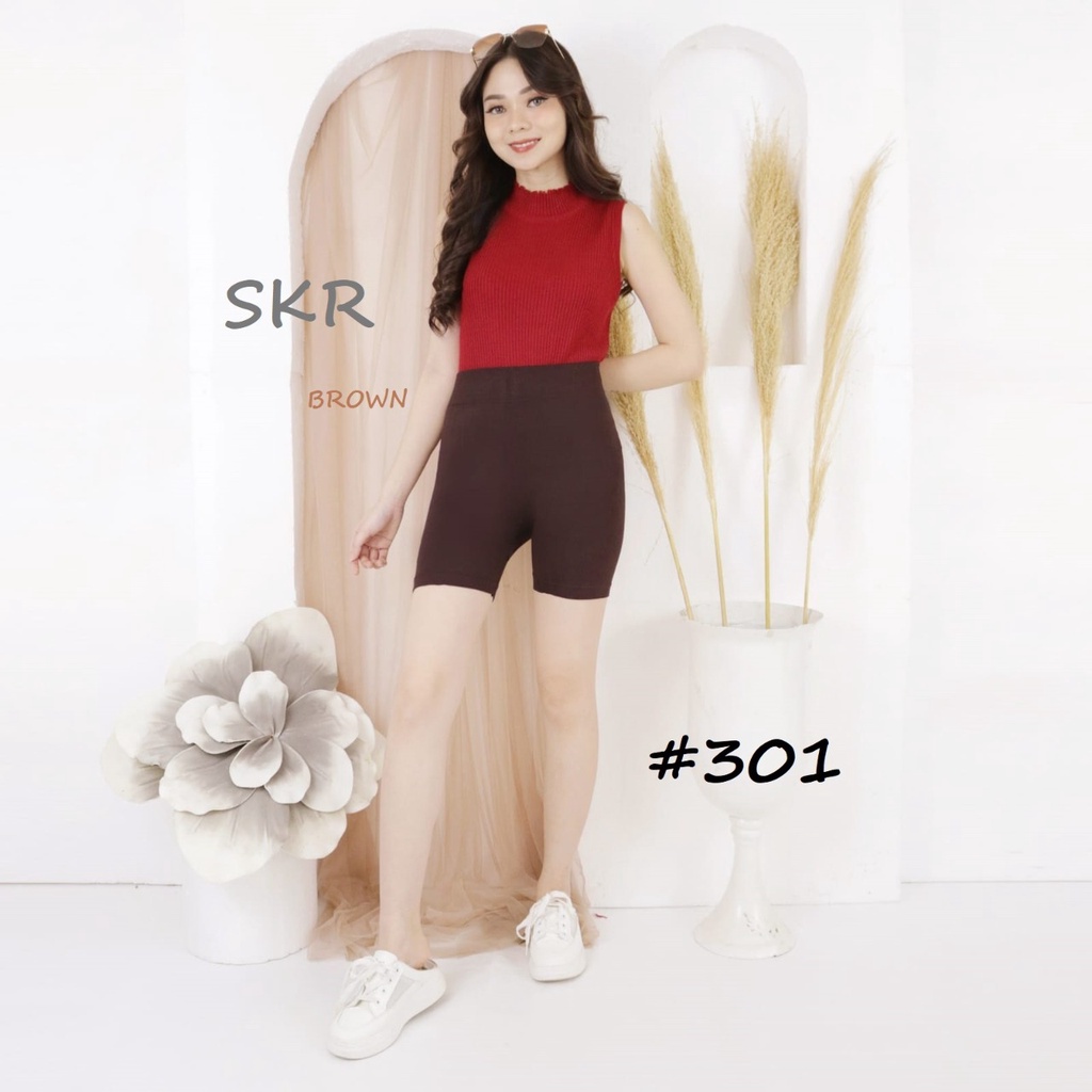 Jual CELANA HOTPANTS WANITA HIGHWAIST / LEGGING PENDEK 3per4 / LEJING MURAH | Shopee Indonesia