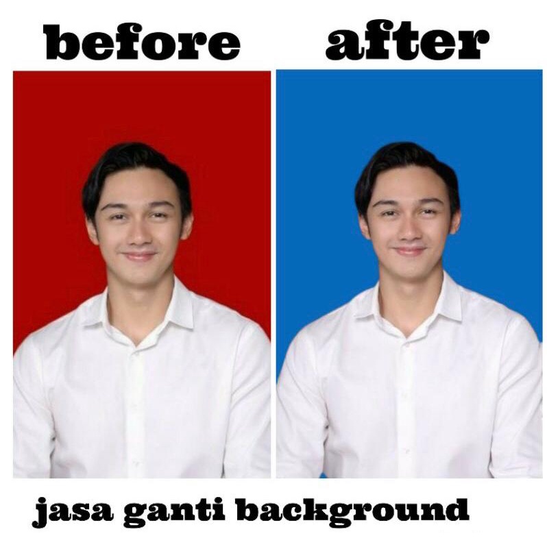 Jual Edit foto / edit pas foto / Jasa edit foto / edit baground / edit ...
