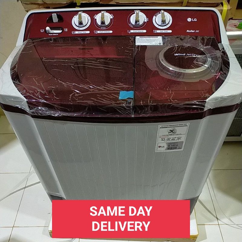 Jual MESIN CUCI LG 9KG DUA TABUNG P-9050R / P9050 / 9050 9 KG | Shopee Indonesia