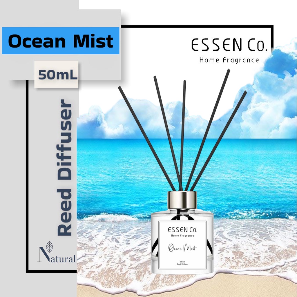 Jual Essen Co Reed Diffuser Aromatherapy Ocean Mist Pengharum Pewangi Ruangan Aromaterapi 50ml ...
