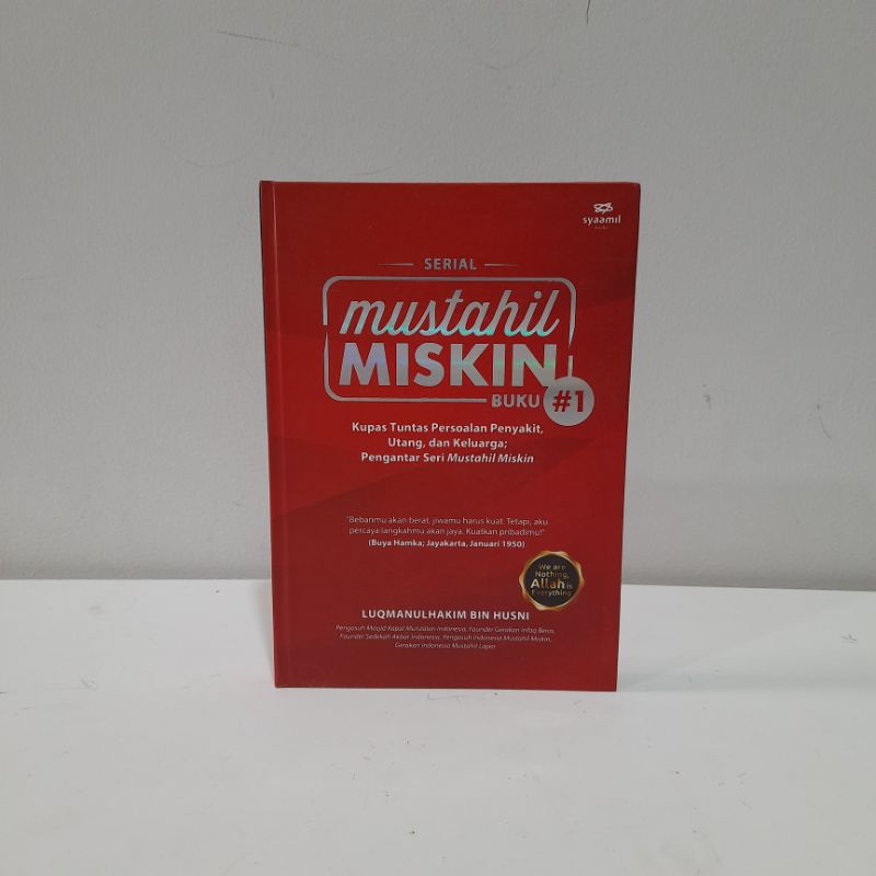 Jual Serial Buku Mustahil Miskin Ustad Lukman Hakim Bin Husni | Shopee ...