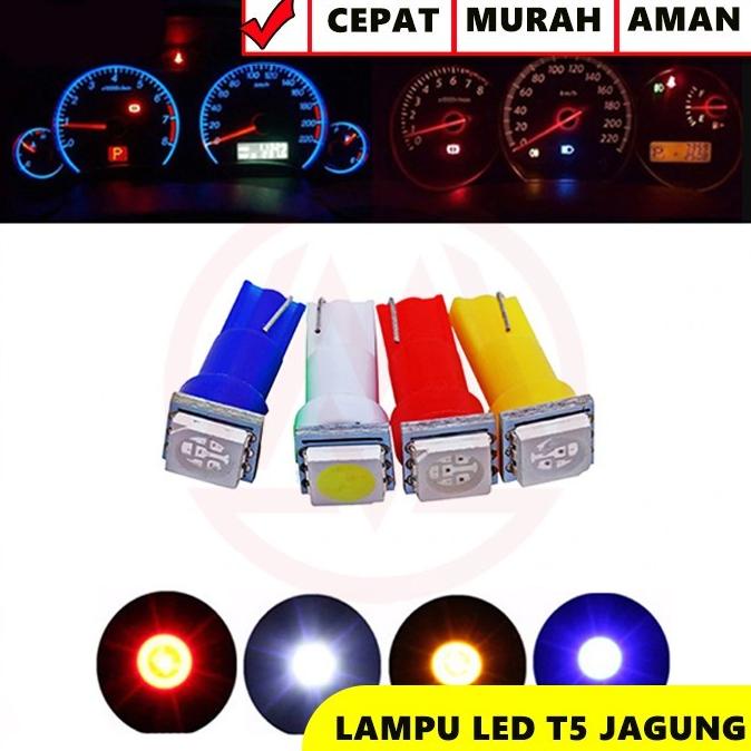 Jual LAMPU LED T5 COB SPEEDOMETER SUPER BRIGHT SPEEDO PANEL MOBIL MOTOR ...