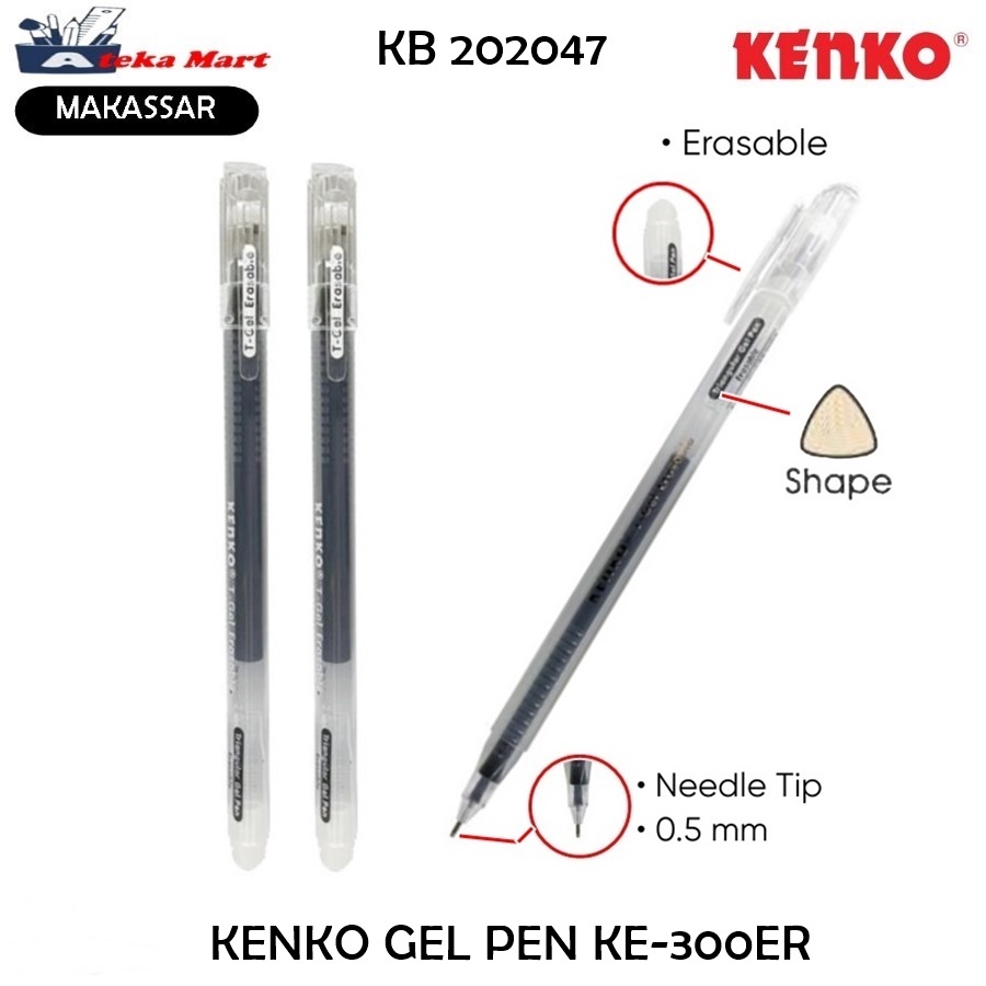 Jual [PCS] KENKO GEL PEN HAPUS KE-303ER | Shopee Indonesia
