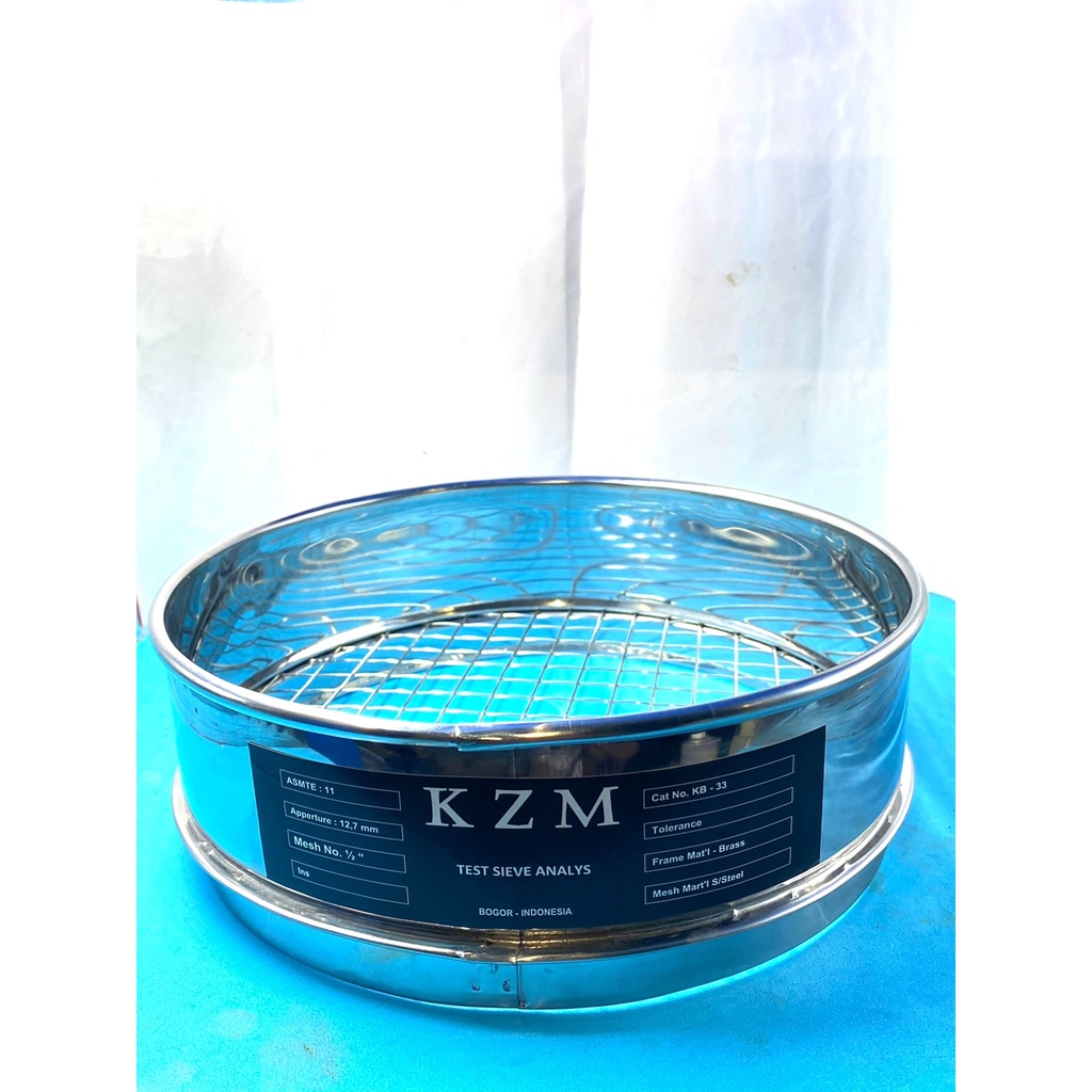 Jual Test Sieve Ayakan mesh 1/2 inchi ( 12,7 mm) | Shopee Indonesia