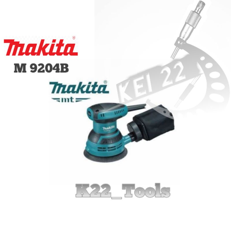 Jual MESIN AMPLAS KAYU 5 INCH MAKITA M9204B / MAKITA M 9204B ORBITAL ...