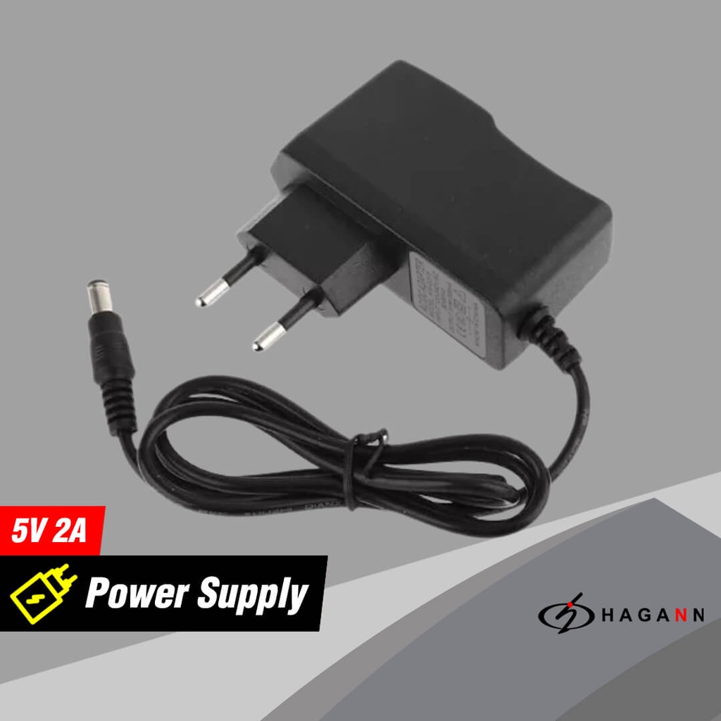 Jual Adaptor 5V 2A Power Supply Switching DC Jack 5.5mm x 2.5mm | Shopee Indonesia
