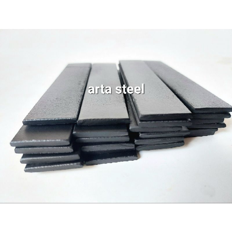 Jual besi plat strip potongan panjang 30cm sampai 40 cm tebal 3mm & 4mm ...