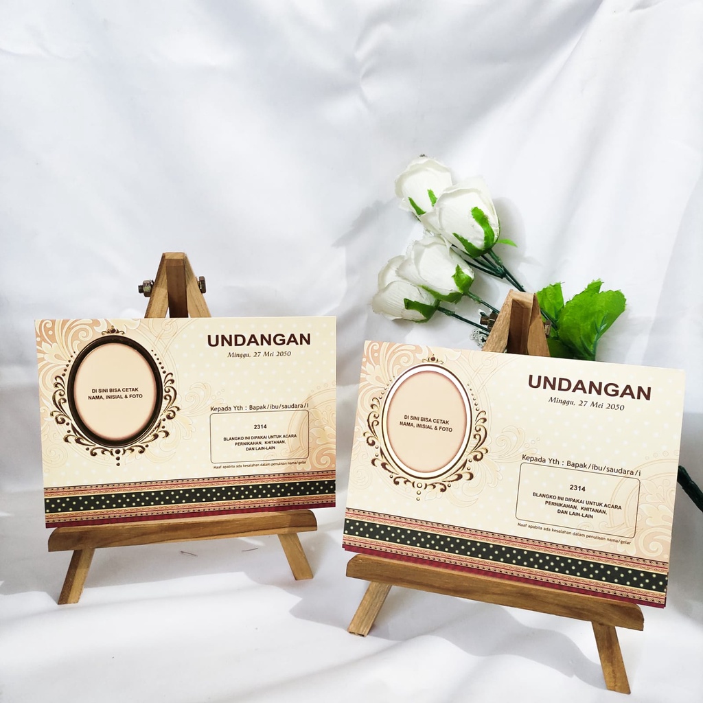 Jual ERBA 2314 Blangko Undangan KOSONGAN, Undangan Pernikahan Murah ...