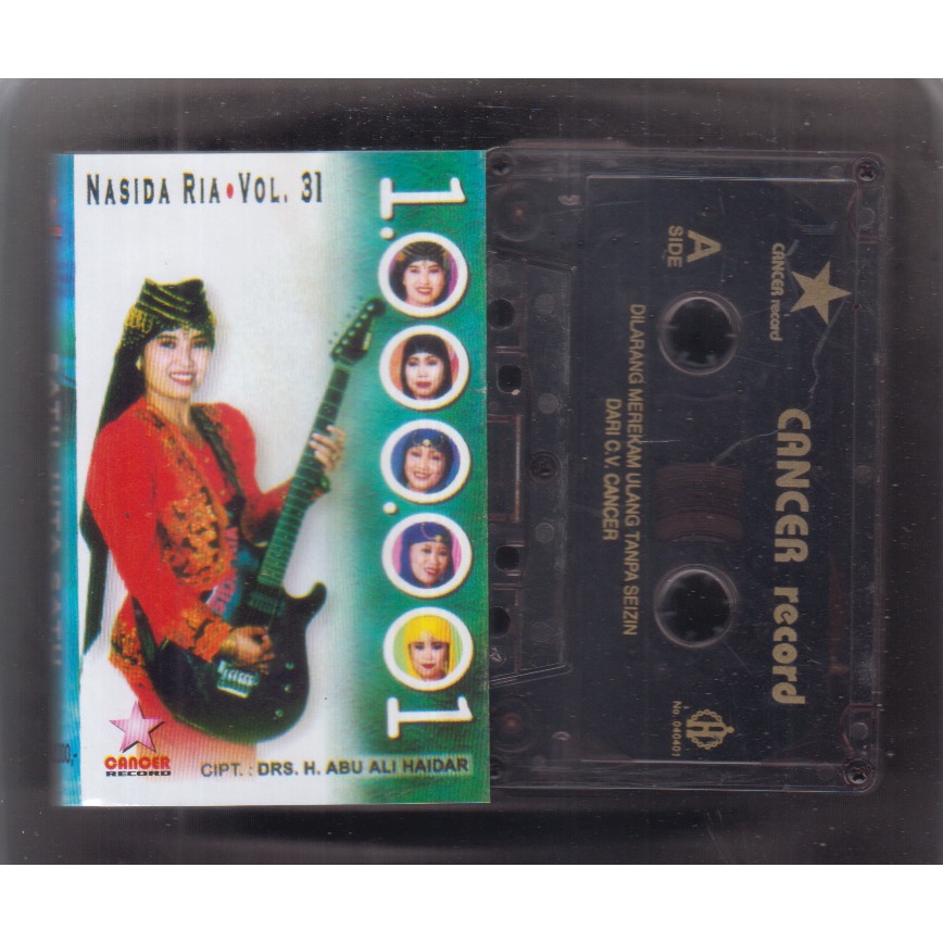 Jual KASET NASIDA RIA VOL 31 SATU JUTA SATU | Shopee Indonesia
