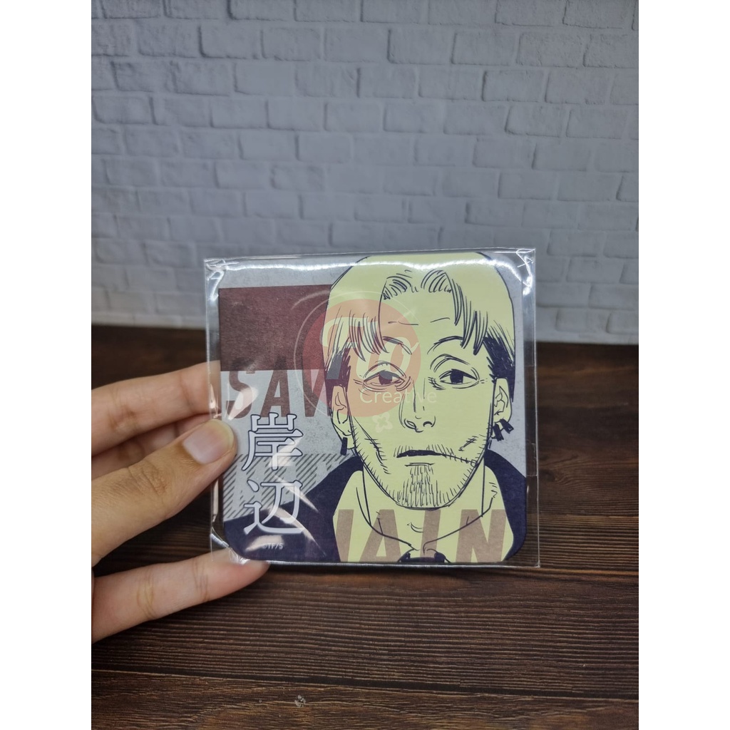 Jual [OFFICIAL MERCHANDISE] Chainsaw Man Art Coaster Tatakan Pajangan ...