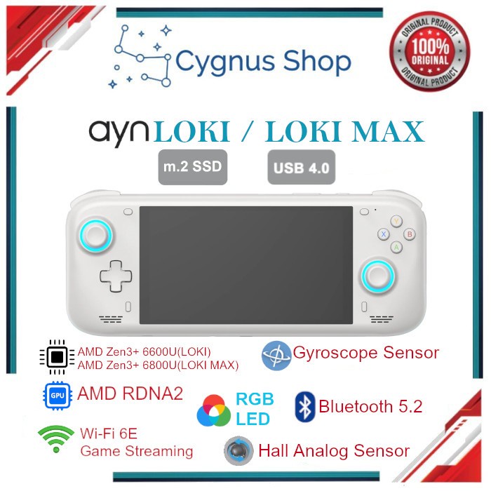 Jual AYN Loki / Loki Max Handheld Portable Gaming Windows Game Console ...