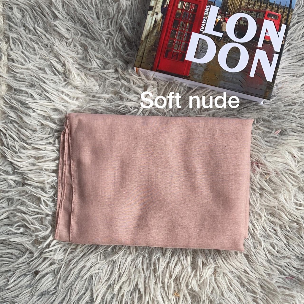 Jual 40 WARNA SEGIEMPAT PARIS PREMIUM SQUARE HIJAB ANTI LETOY COTTON VOAL Paris Premium Voal ...