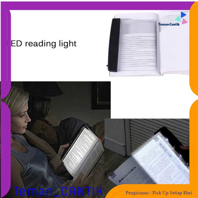Jual TC - LMP Oobest Lampu Baca Buku LED Panel Book Reading Lamp Light ...
