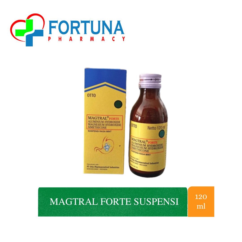 Jual Magtral Forte Sirup Obat Asam Lambung | Nyeri Lambung | Mual isi ...