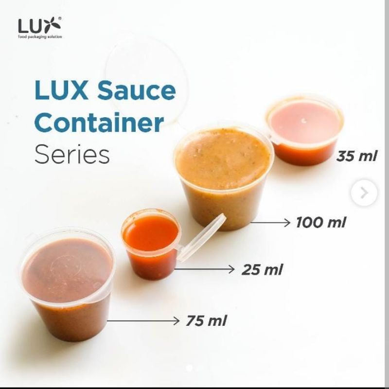 Jual Cup Saus 25ml 35ml 75ml 100 ML / Tempat Saos / Thinwall Cup ...