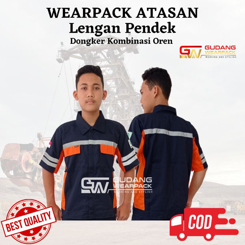 Jual Bagus Uniform - Pakaian Kerja Seragam Proyek Lengan Pendek SCD ...