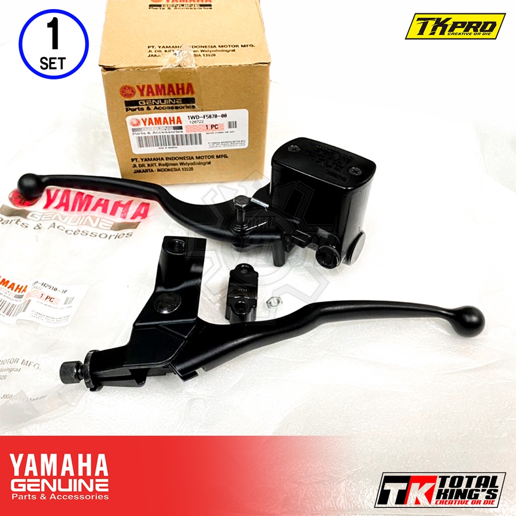 Jual MASTER REM R25 HANDLE HITAM SET KIRI KANAN UNIVERSAL ORIGINAL ...