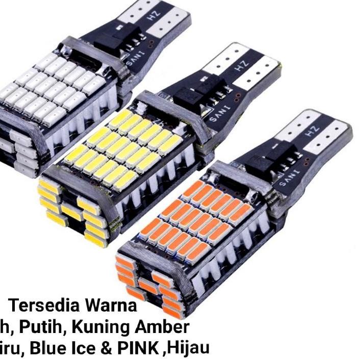 Jual MUH863 Lampu LED T10 T13 T15 Untuk SEIN - SENJA - MUNDUR 45smd 4014 Super Terang ...