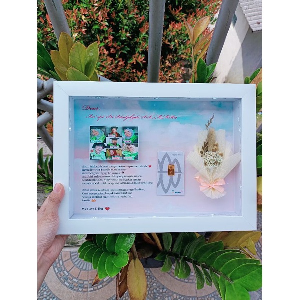 Jual BINGKAI 3D 21x30 | KADO UNTUK GURU, WISUDA, WEDDING, ULTAH, ETC ...