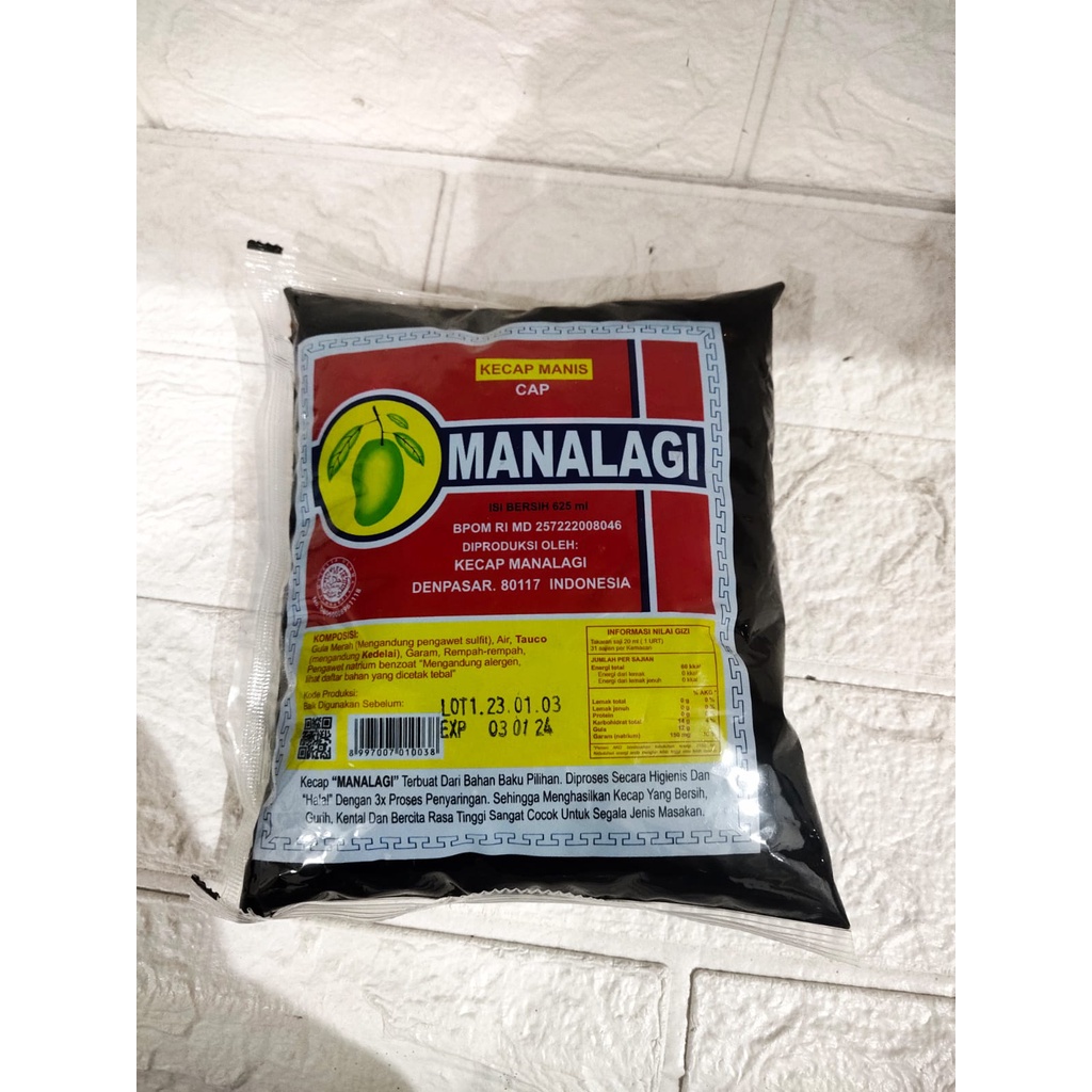 Jual KECAP MANIS CAP MANALAGI REVIL 625ML EXP 01/2024 | Shopee Indonesia