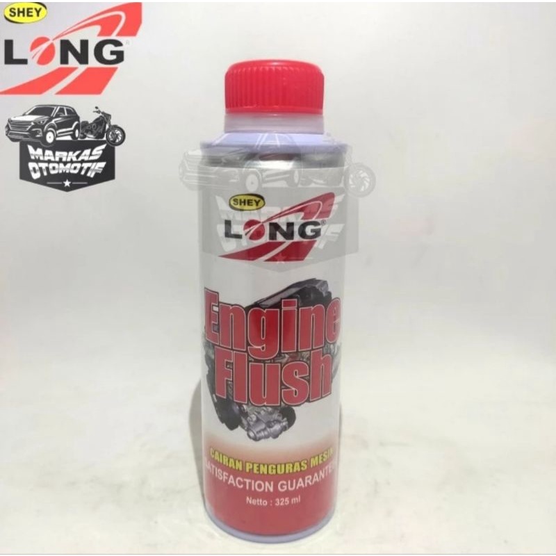 Jual LONG ENGINE FLUSH 325ML/CAIRAN PEMBERSIH RUANG OLI & MESIN/PERAWATAN MESIN MOTOR ...