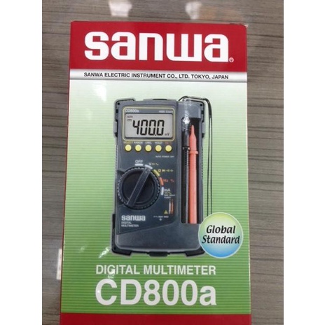Jual DIGITAL MULTI TESTER SANWA CD800A | Shopee Indonesia