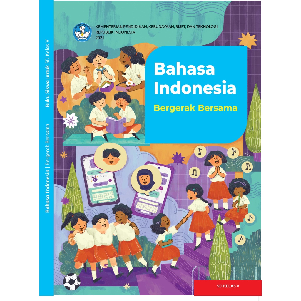 Jual Buku Siswa Bahasa Indonesia SD Kelas 5 Kurikulum Merdeka Diknas ...