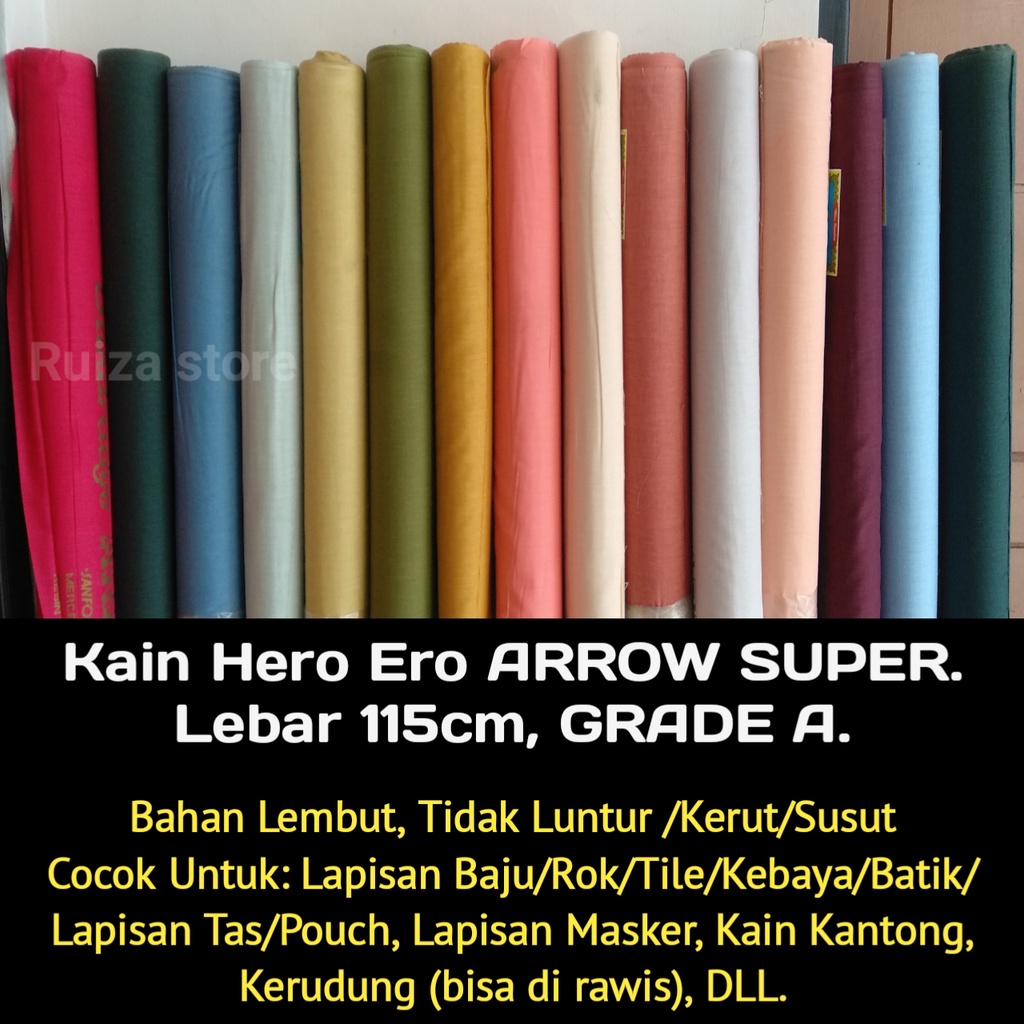 Jual Kain Furing bahan Hero Ero Arrow - Kain pelpis untuk pakaian ...