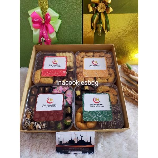 Jual Hampers isi 4 kombinasi Ina cookies | Shopee Indonesia