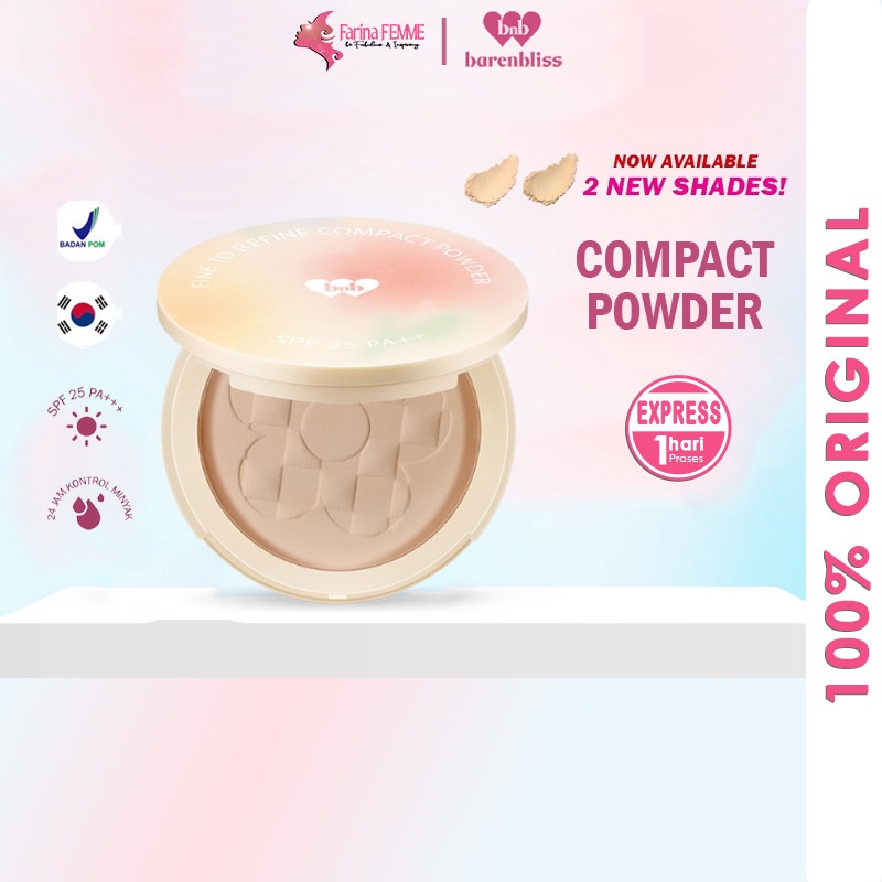 Jual FEMME || BNB barenbliss Korean Bloomatte Fine to Refine Compact ...