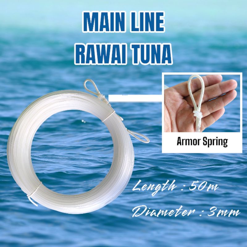 Jual Senar Pancing 3mm Main Line Rawai Tuna Longline | Shopee Indonesia