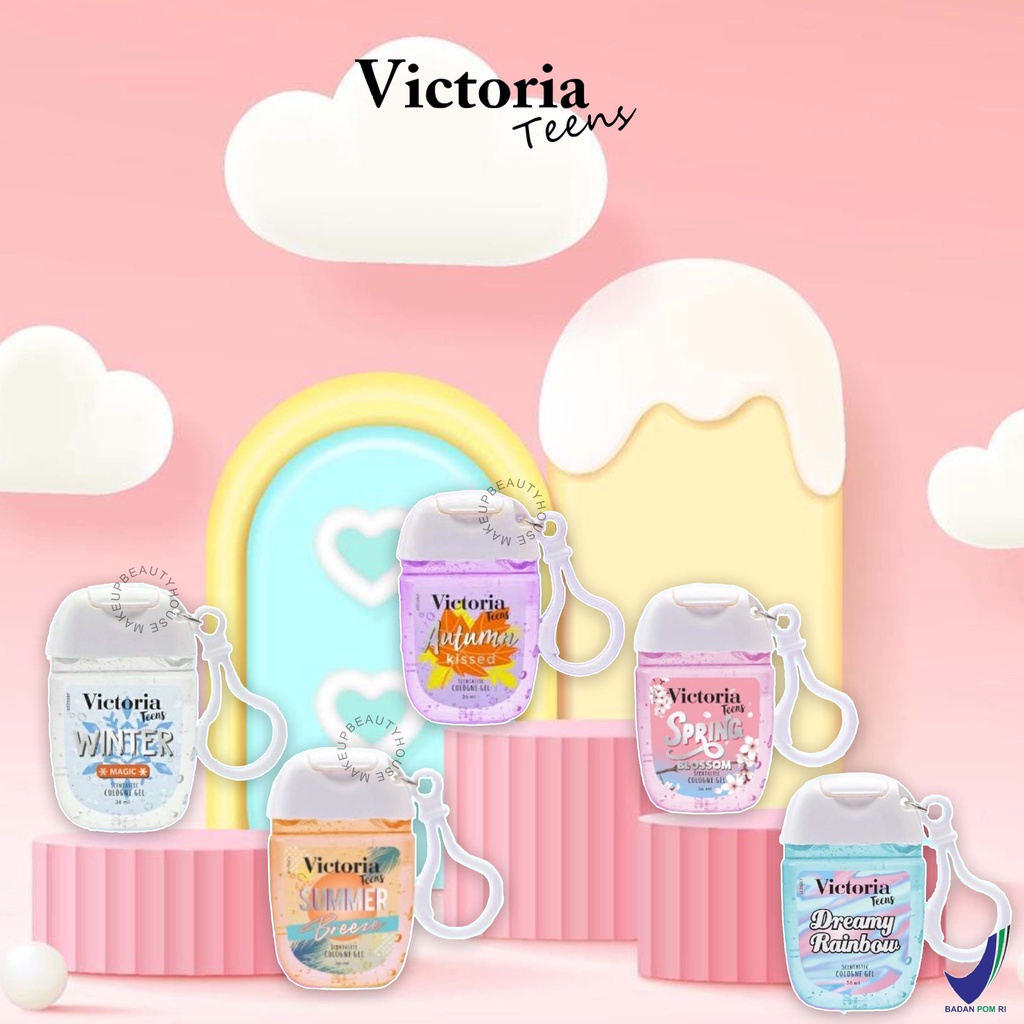 Jual VICTORIA TEENS Scentastic Cologne Gel 36ml | Shopee Indonesia