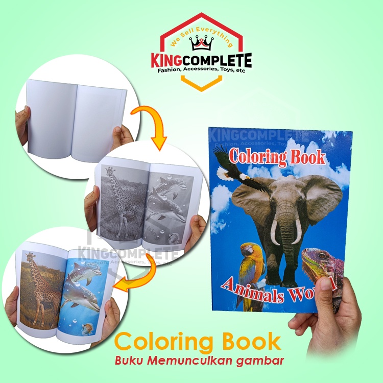Jual Alat Sulap Buku Magic Coloring Book Mainan Sulap Buku Ajaib ...